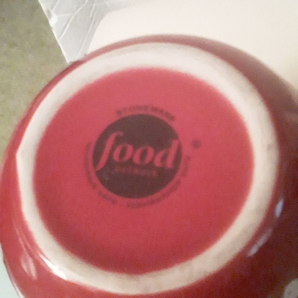 Food Network | Dining | Food Network Red Mug With White Paw Prints ...